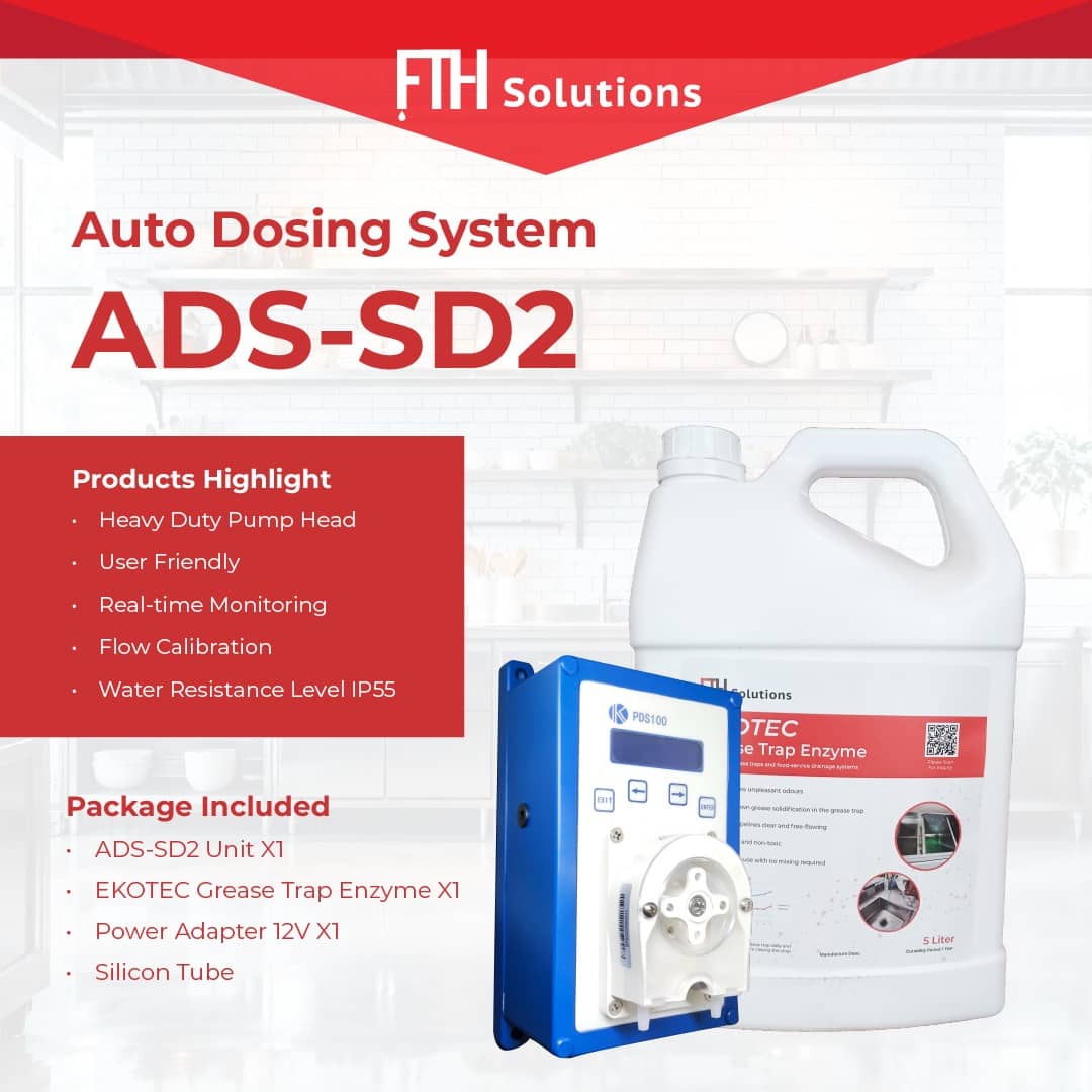 Grease Trap Auto Dosing System Malaysia – FTH Solutions